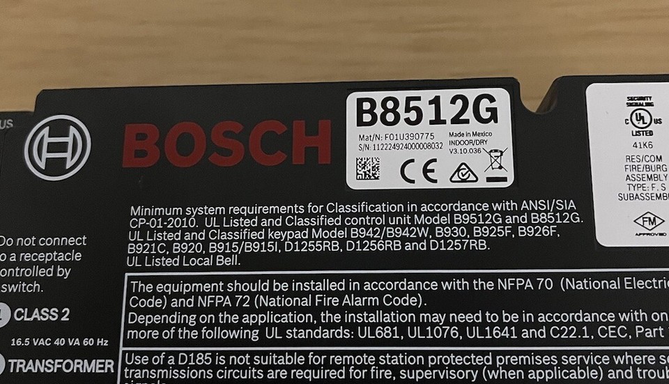 Bosch B8512G IP Security/ Fire/ Access Control Panel | eBay