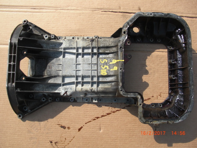 2000 - 2006 MERCEDES S500 CL500 W140 M119 ENGINE UPPER OIL PAN ASSEMBLY ...