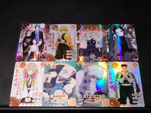 Mitsuri Kanroji 8 Card Demon Slayer Kimetsu No Yaiba Anime Trading Card ...