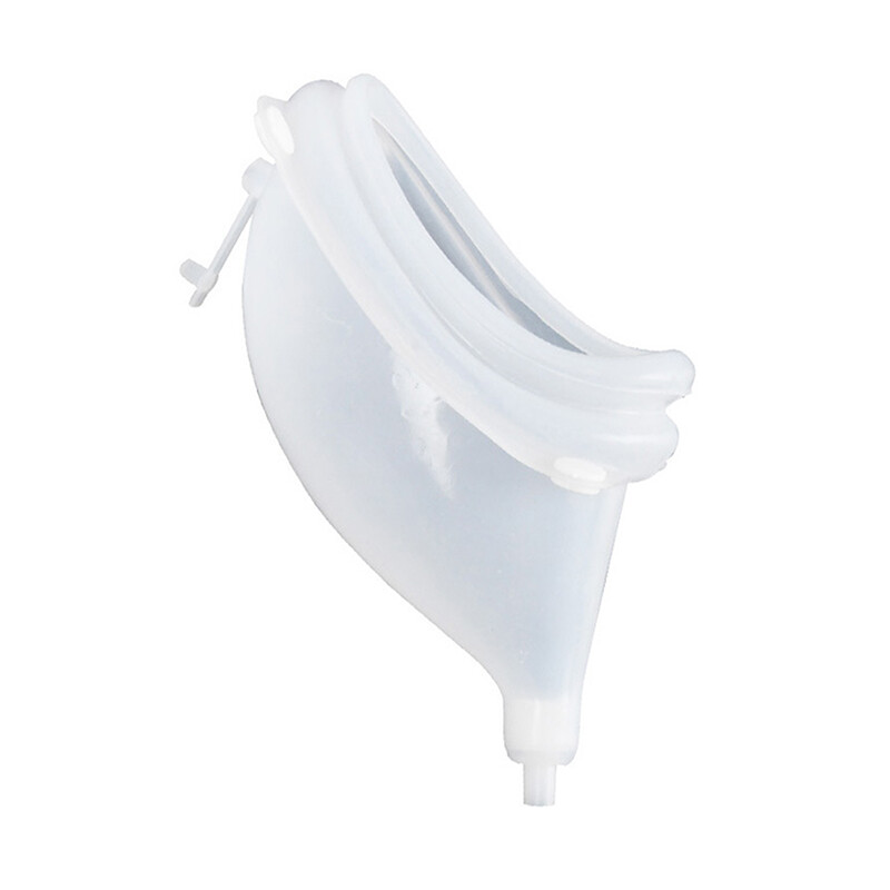 Urine Bag Collector Protable Mens Urinal Silicone Urine Funnel Reusable ...