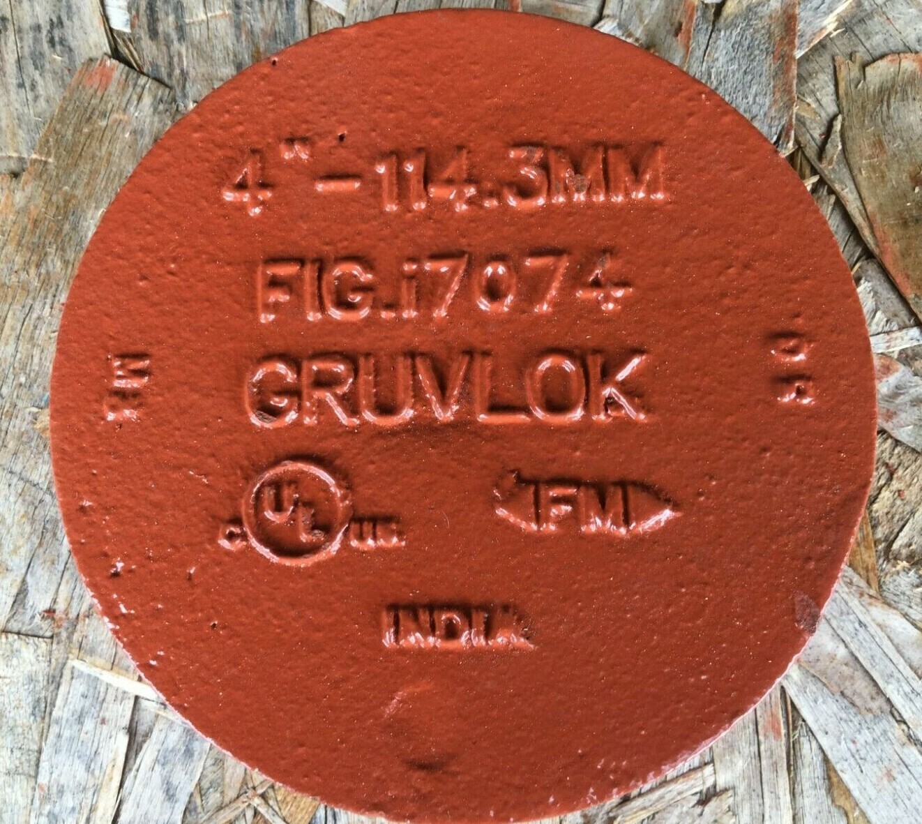 GRUVLOK 4" Figure 7074 Cap Grooved End IPS Pipe Fitting | eBay