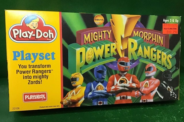 1994 Play-Doh Playset”POWER RANGERS” NIB BY PLAYSKOOL | eBay
