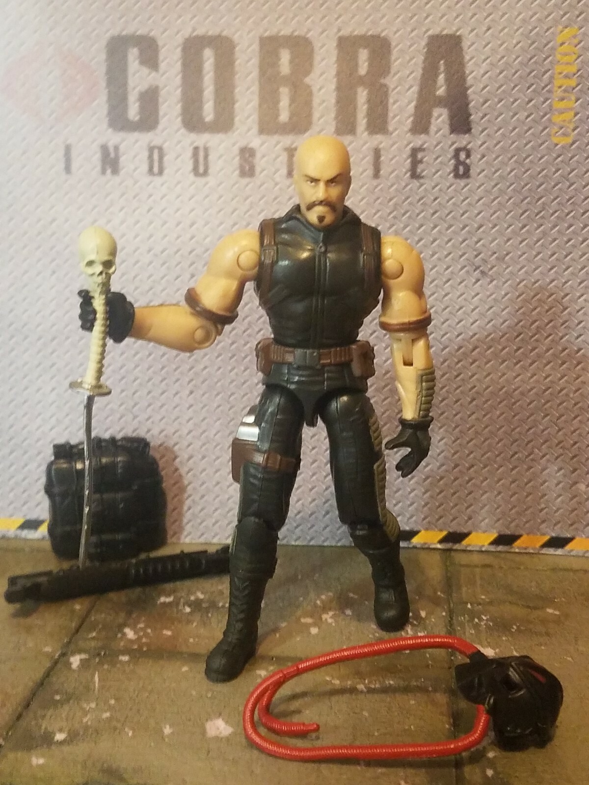 GI JOE~ 2006 GUILLOTINE ~ STEEL BRIGADE ~ PLAGUE TROOPERS 100% COMPLETE ...