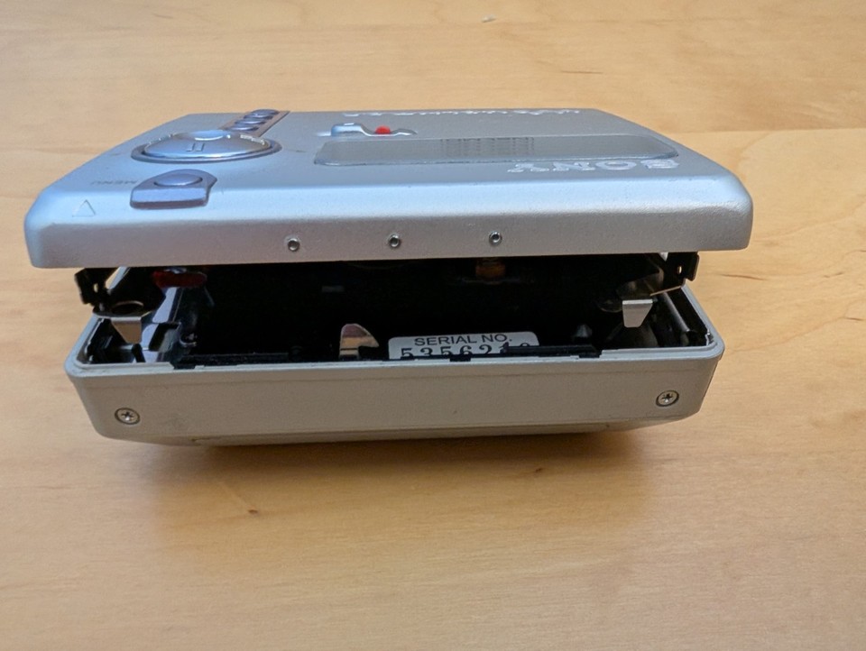 Sony MiniDisc Walkman MZ-N707 Portable Recorder NET MD Type-R Gray ...