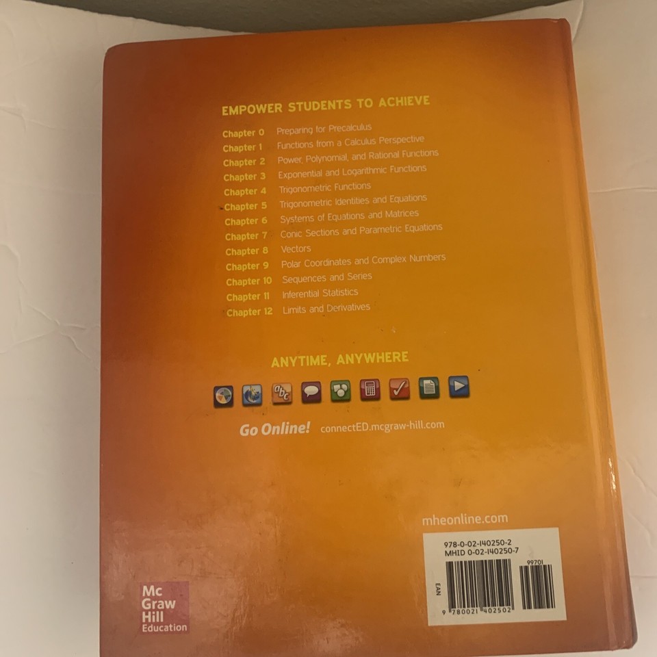 Teks Texas Precalculus Student Edition - Hardcover | eBay