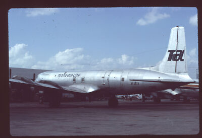 Orig 35mm airline slide Trans-Air-Link DC-7C N869TA Buy 4+ save 20% | eBay