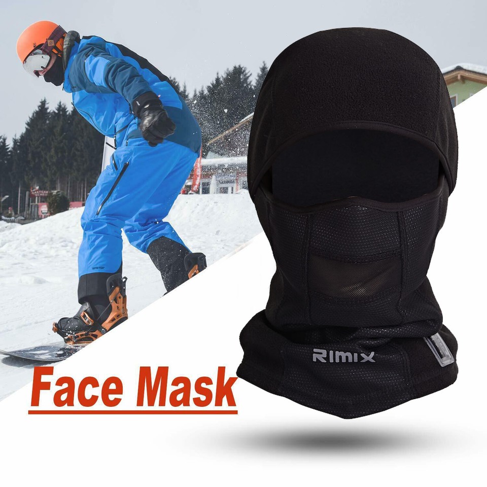 Winter Balaclava Full Face Mask Thick Fleece Thermal Windproof Ski Mask ...
