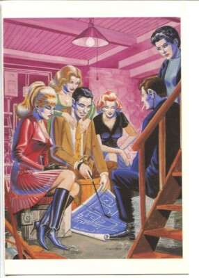 Eric Stanton-"Blue Print For Sin" Postcard # 1997 - Taschen -VF - Comic ...