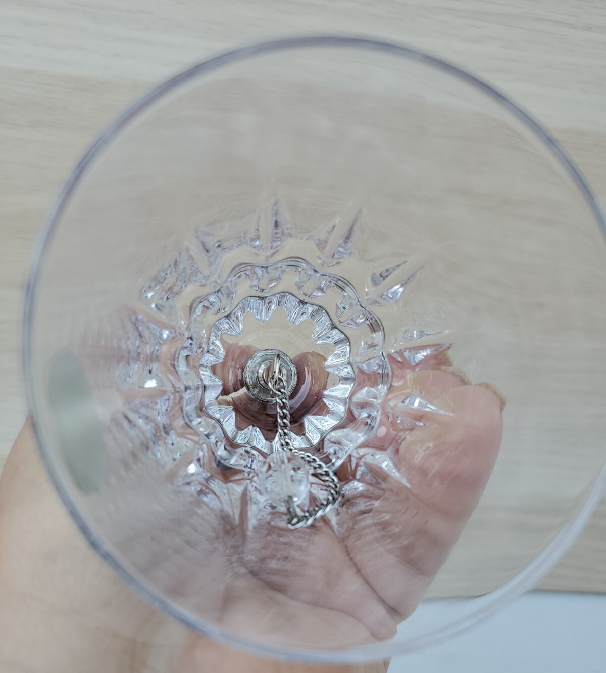 Vtg PRINCESS HOUSE Crystal Bell Silver Handle Made In France 6.5 ...