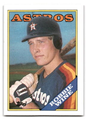 Robbie Wine 1988 Topps #119 Houston Astros BASEBALL | eBay