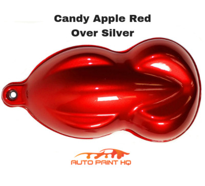 Candy Apple Red Basecoat Quart Complete Kit (Over Silver Base) | eBay