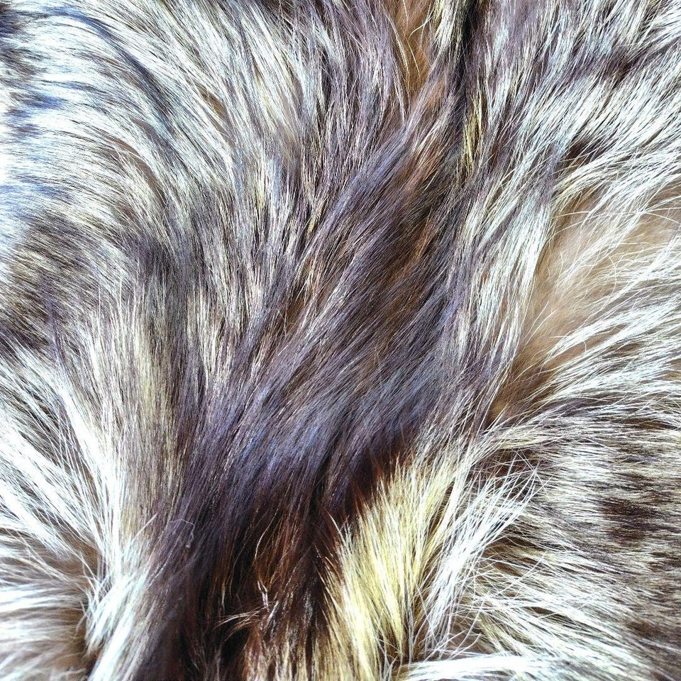 SAGA FOX Fur Shawl Tippet Real Fur Scarf Brown For Women From Japan ...