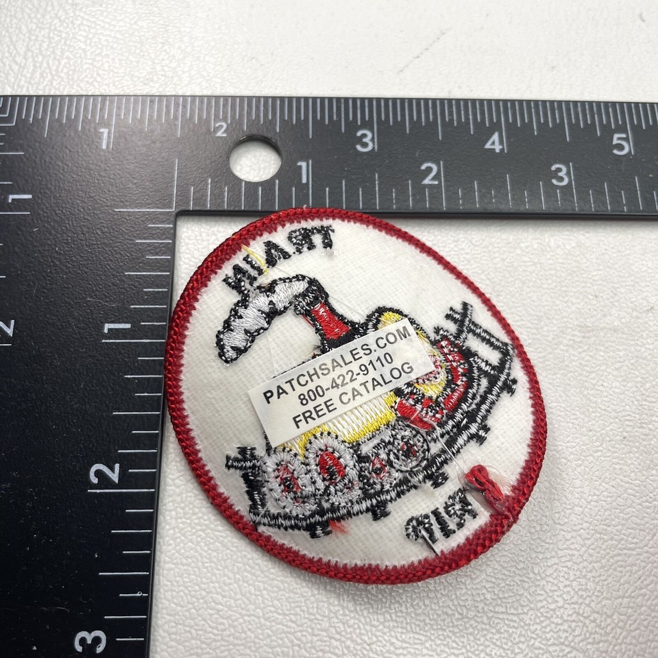 Anthropomorphic Railroad STEAM ENGINE TRAIN TRIP Patch (Railroad Theme ...