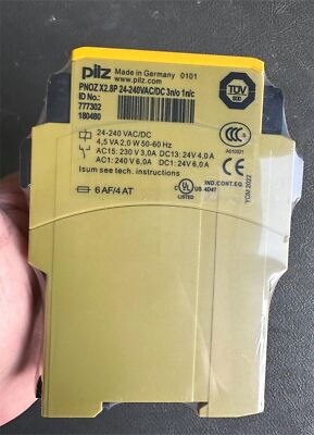 pilz PNOZ X2.8P 24-240VAC/DC 3n/o 1n/c 777302 brand new .ship by dh ...