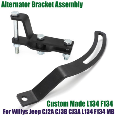 Alternator Bracket Assembly For Willys Jeep CJ2A CJ3B CJ3A L134 F134 ...