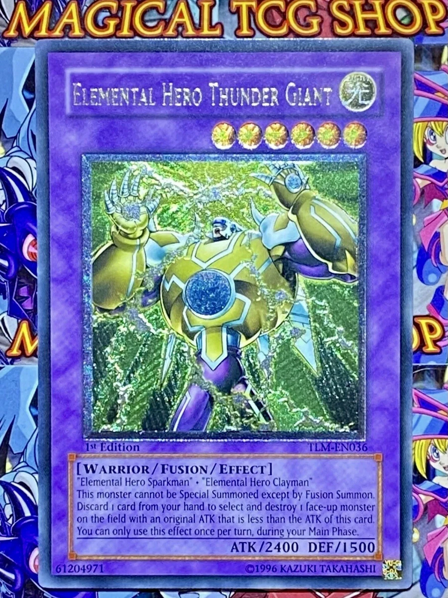 Elemental Hero Thunder Giant Card