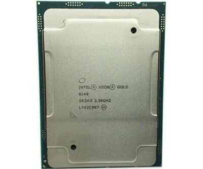 Intel Xeon Gold 6140 SR3AX 2.30GHz 24.75MB 18Core CPU LGA3647 ...