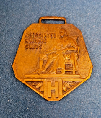 Vtg Associated Harvard Clubs Medal/Fob - 17.6g - Rare Find | eBay