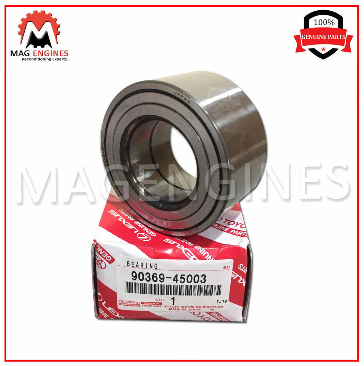 90369-45003 GENUINE OEM FRONT WHEEL BALL BEARING 9036945003 | eBay