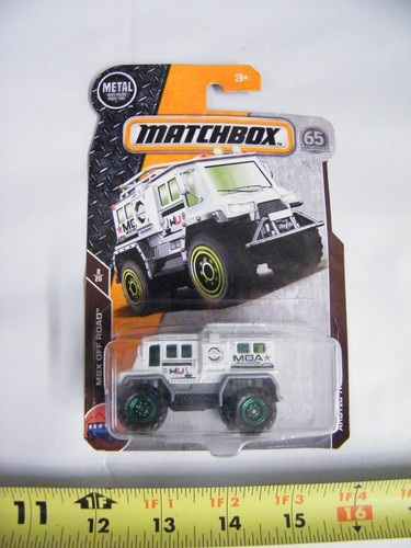 Matchbox Arctic Thunder White 95/125 MBX Off Road | eBay