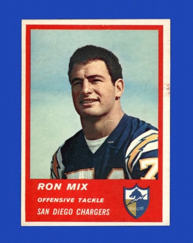 1963 Fleer Set-Break # 73 Ron Mix EX-EXMINT *GMCARDS* | eBay