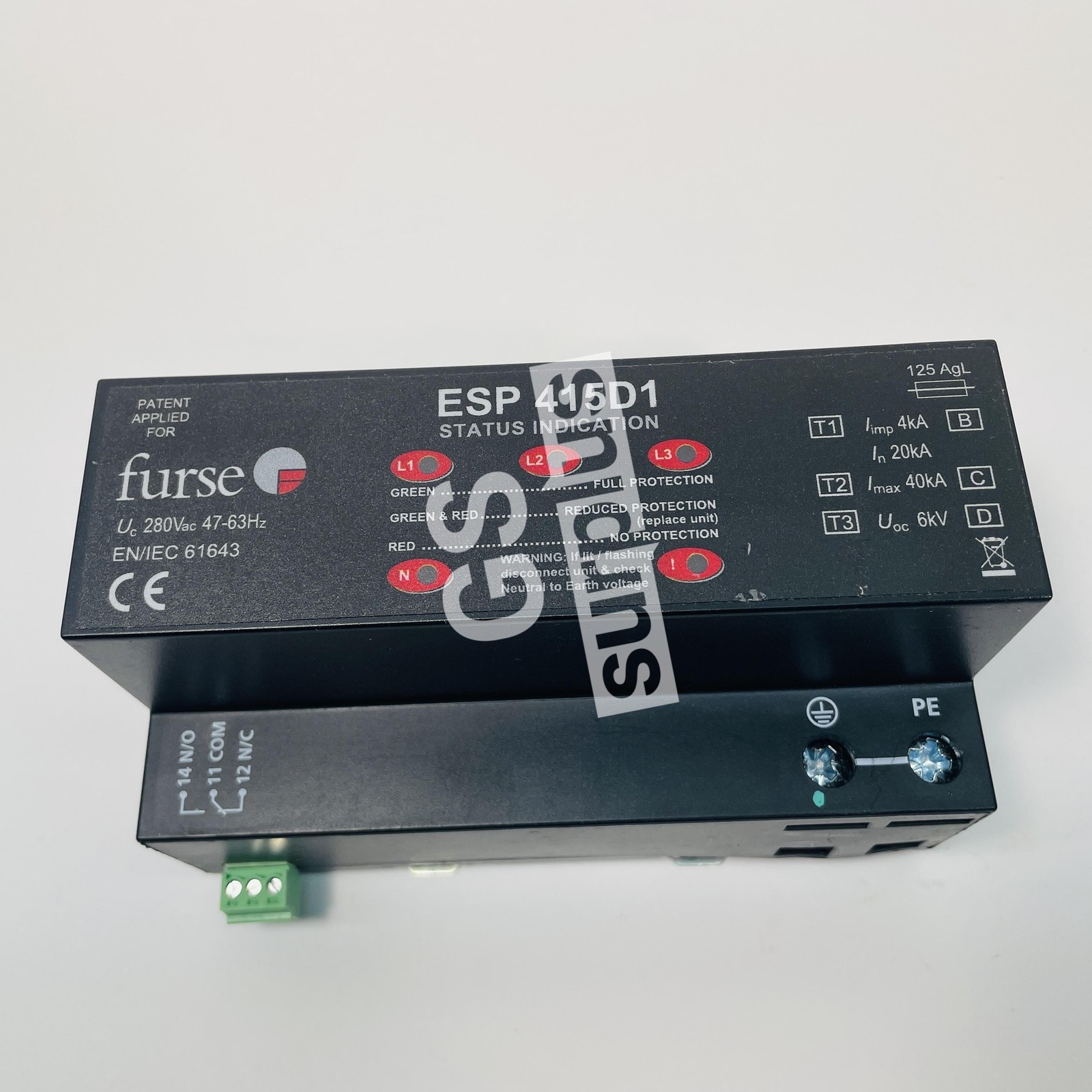 FURSE ESP 415D1 / ESP 415 D1 SURGE PROTECTIVE DEVICE (NEW SURPLUS NO ...