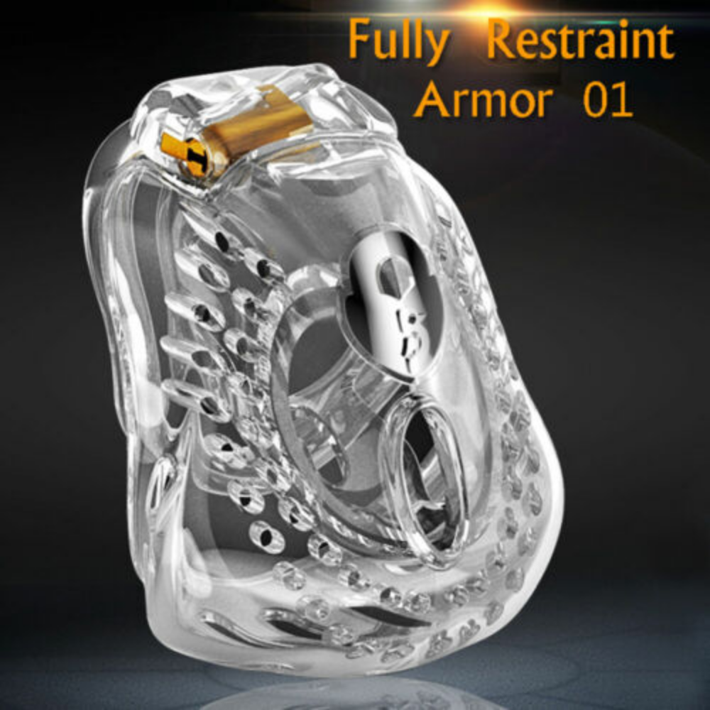 Male Fully Restraint Bowl Chastity Device Cage Bound Armor Full ...