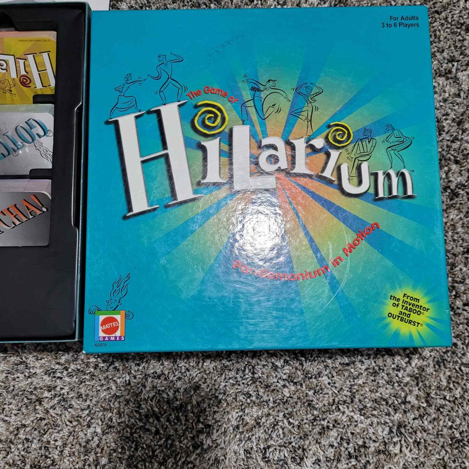 NEW The game of Hilarium, a Board Game by Mattel | eBay