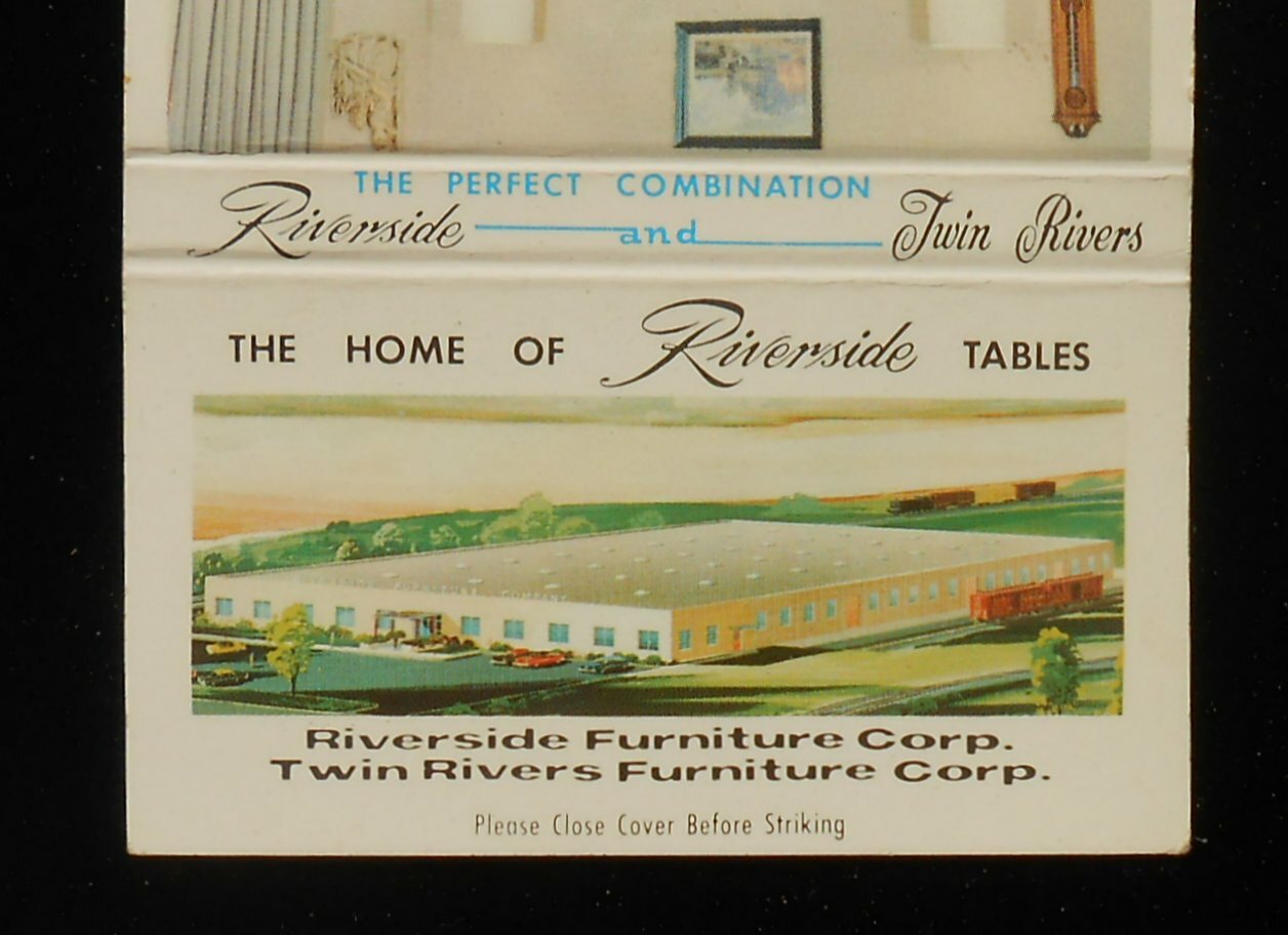 1950s Billboard Riverside & Twin Rivers Furniture Corp. Fort Smith AR ...