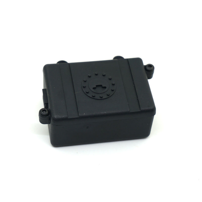 1PCS Black Plastic Receiver Box for 1/10 Scale D90 D90 D110 D130 Rock ...