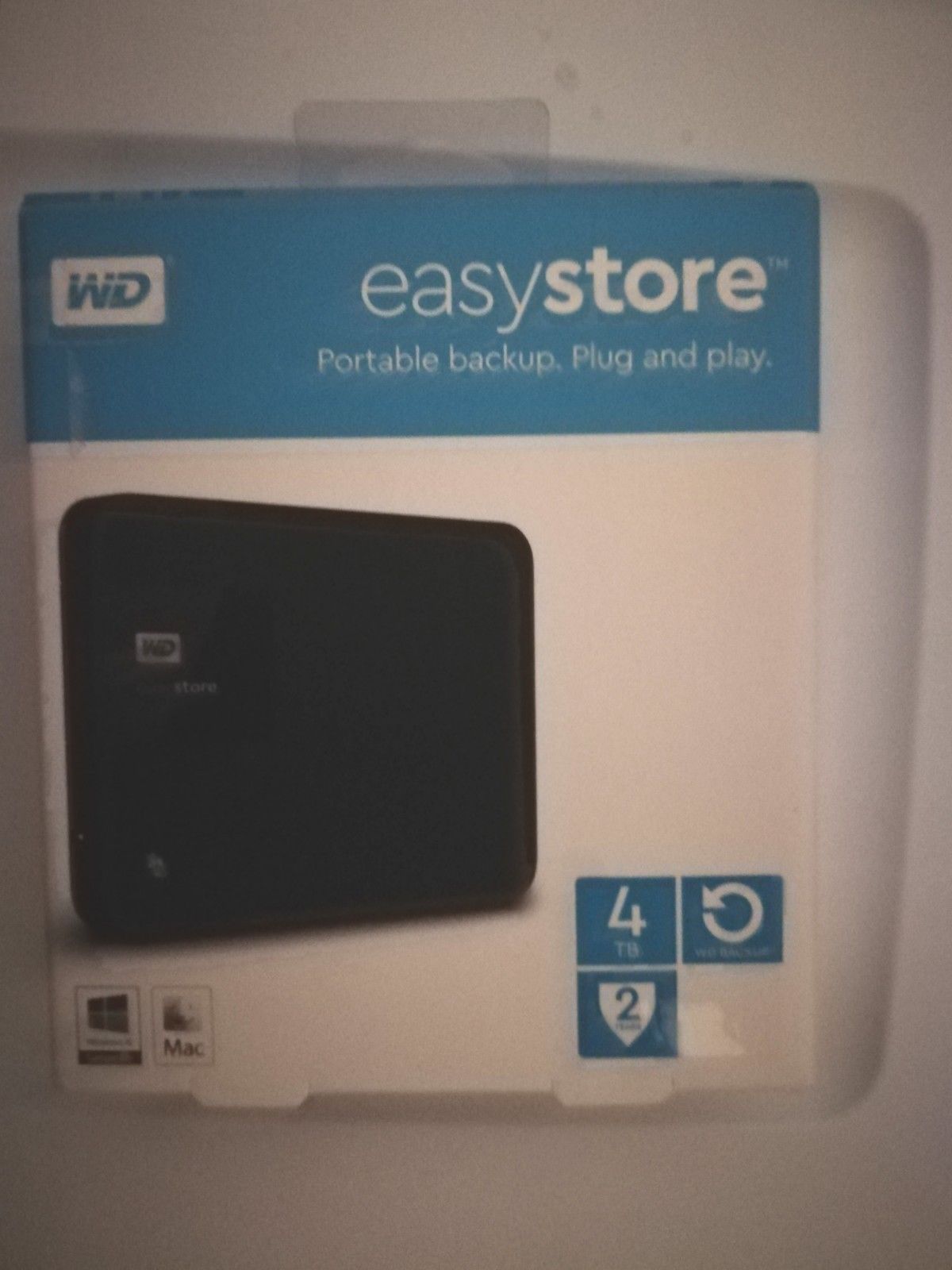 Western Digital easystore 4TB External USB 3.0 Portable Hard Drive ...