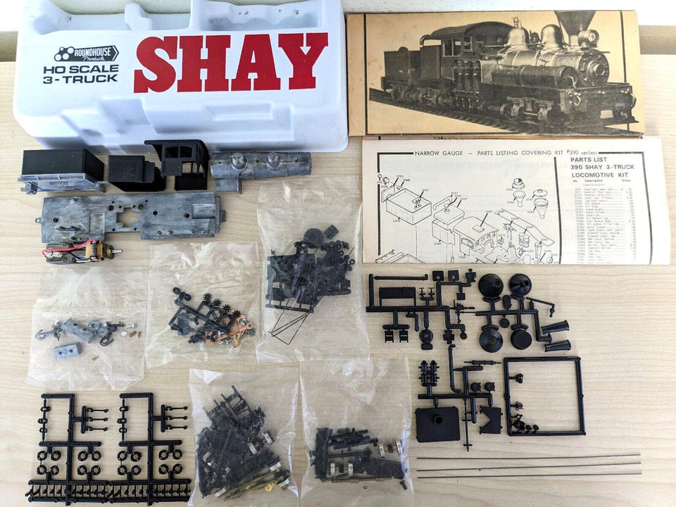 L@@K! **NIB HOn3 ROUNDHOUSE MDC LIMA 3-TRUCK SHAY KIT **SEALED BAGS ...