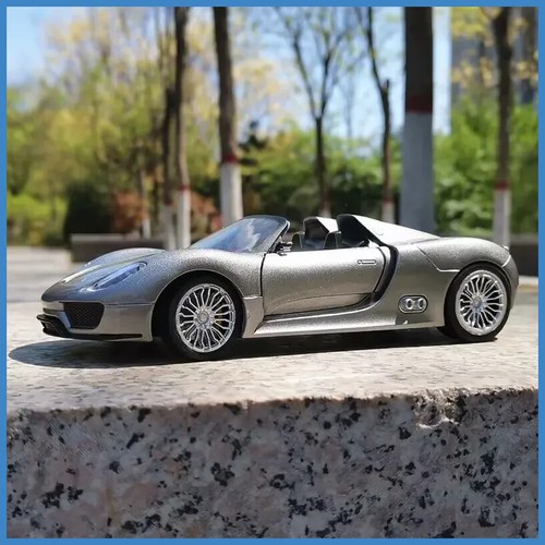 1:18 Porsche 918 Spyder Sport Diecast Car Model Simulation Collection ...