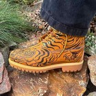 Custom Japan Timberland Tiger dragon 6" Premium Waterproof Men's Boot ...