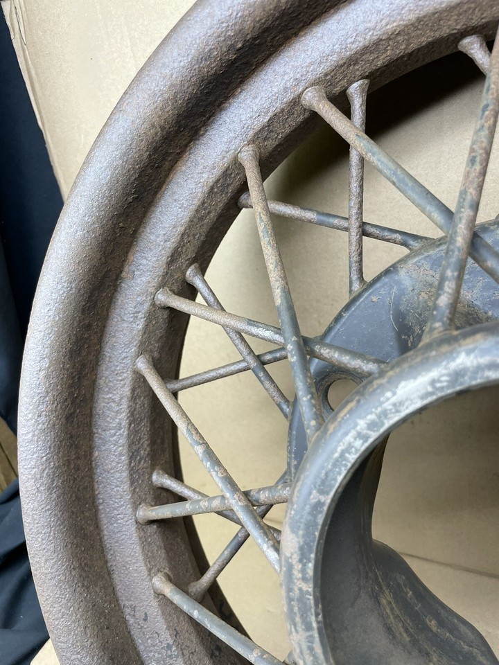 Lincoln 19" Wire Spoke Wheel 40 spokes 5 on 8" 1931 LV79 | eBay