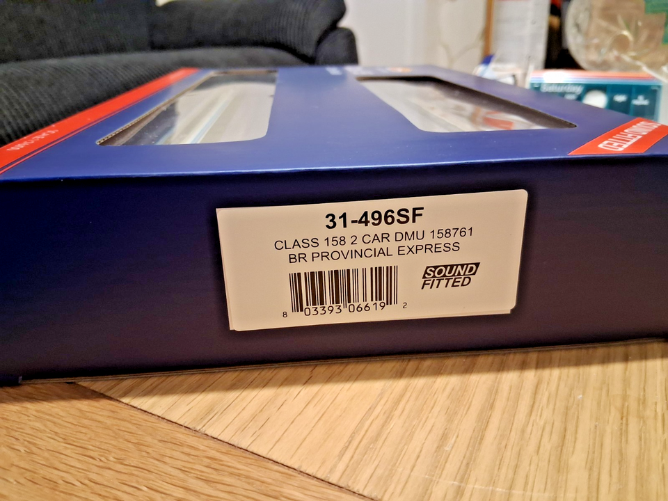 BACHMANN 31-496SF 2-CAR CLASS 158 761 PROVINCIAL EXPRESS LIVERY DCC ...