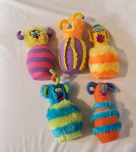 (8020) Melissa & Doug Monster Bowling Pins Plush Set Of 5 | eBay