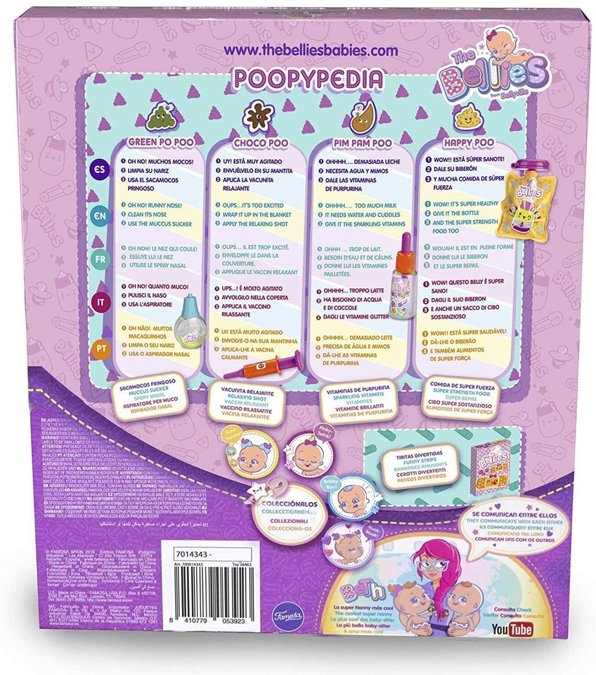 The Bellies Emergency Belly Kit- Bellyville Kids Toys | eBay