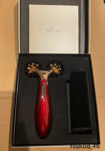MTG ReFa RHYTHM Face dedicated beauty Roller pearl red Limited Color | eBay