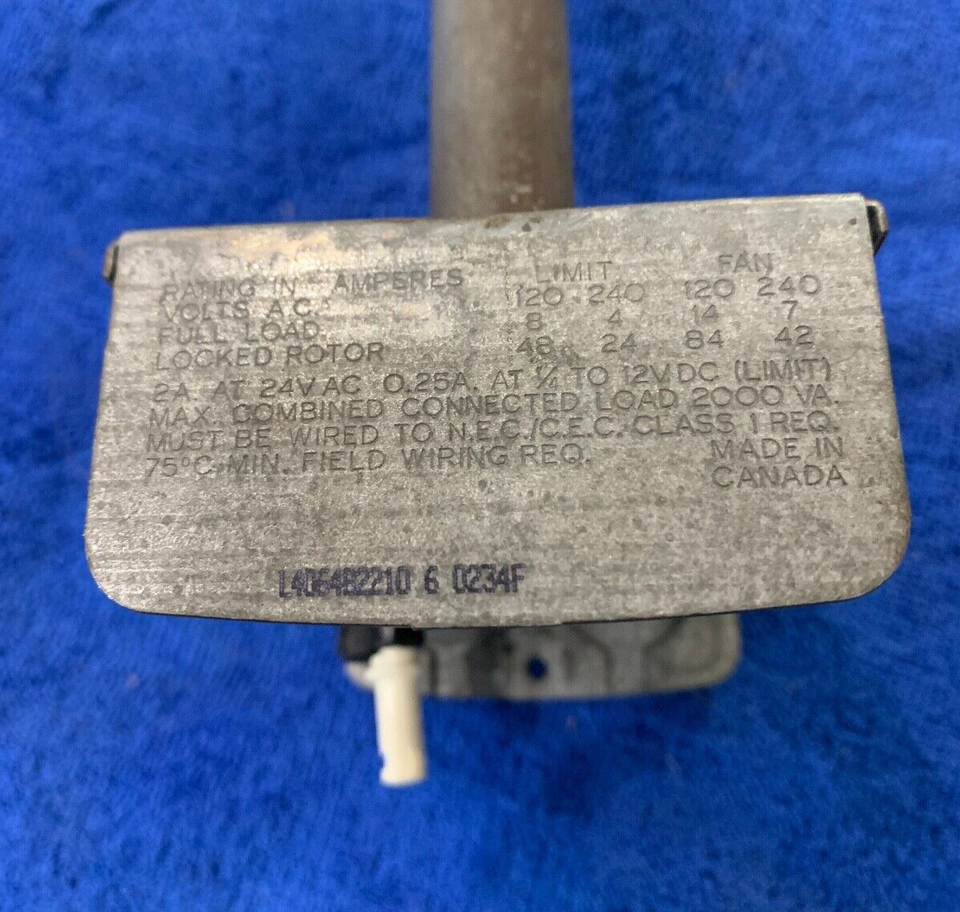 Honeywell 11” Fan/Limit Control Switch L4064B2210 | eBay