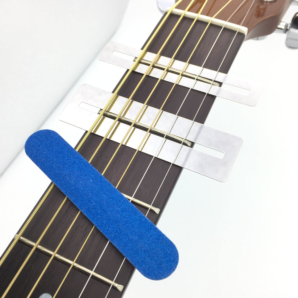 Fretboard Guard Protector & Fretwire File Cleaning Sanding Polish ...