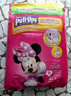 Disney Pull-Ups Learning Designs Training Pants for Girls 4T-5T - 18 ...