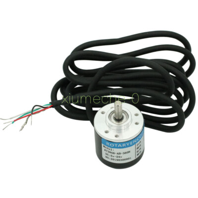 1PCS 6mm Encoder Shaft 600P/R Incremental Rotary AB phase for Length ...