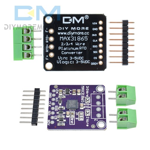MAX31865 PT100 RTD Amplifier Temperature Thermocouple Sensor ...
