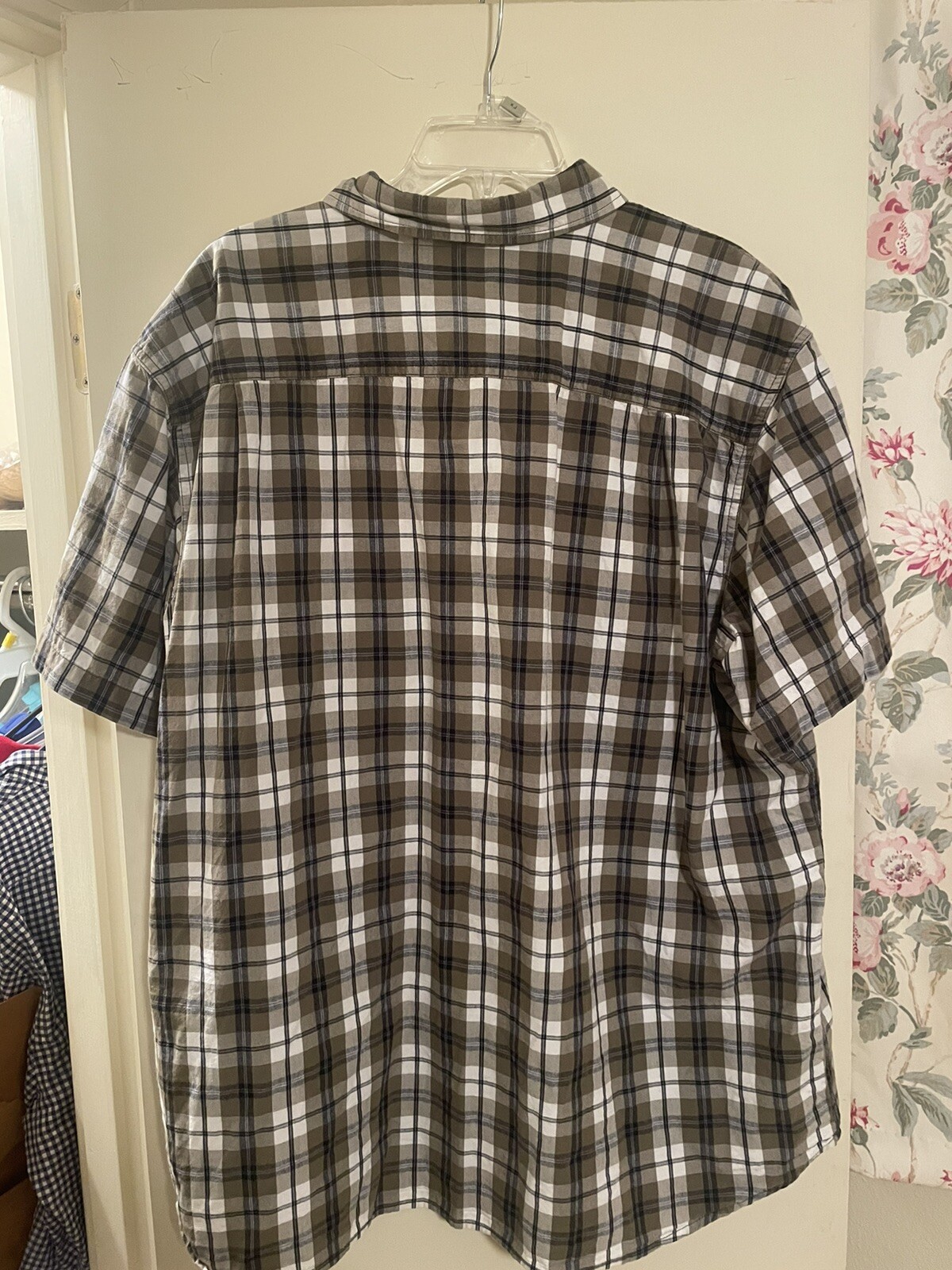 2 Carhartt Relaxed Fit Men's Fort Plaid Short Sleeve … - Gem