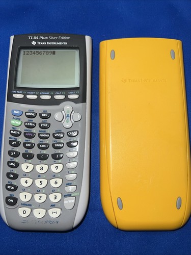 Texas Instruments TI-84 Plus Silver Edition Graphing Calculator W ...