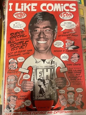 I Like Comics #1 ROBERT CRUMB Spiegelman CLOWES Woodring DOUCET ...