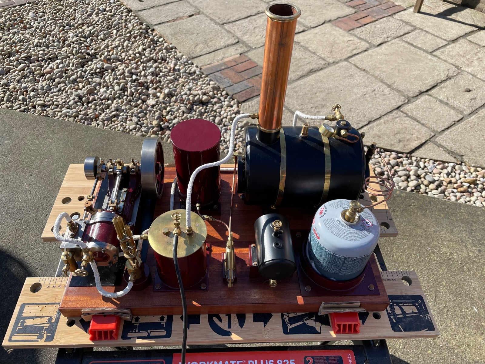 Stuart Models Steam Plant (No.9 Engine, HB6 Boiler, Reservoir, Gas Tank ...