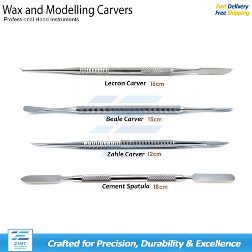 Wax & Modelling Carver Le Cron Zahle Beale Cement Spatula Dental Lab ...