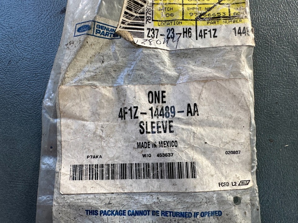 Ford OEM NOS 4F1Z-14489-AA Wiring Sleeve 2003-2011 Lincoln Town Car | eBay